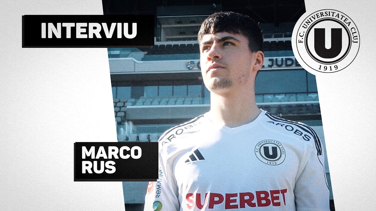INTERVIU | Marco Rus, primele cuvinte după transferul la ”U” - YouTube