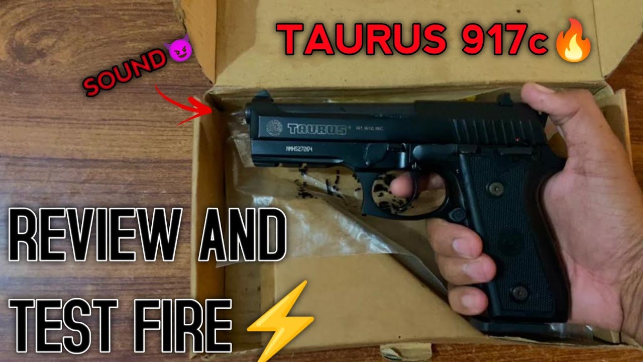 Taurus PT917c Review And Test Fire|Amazing Pistol🔥🔥 - YouTube