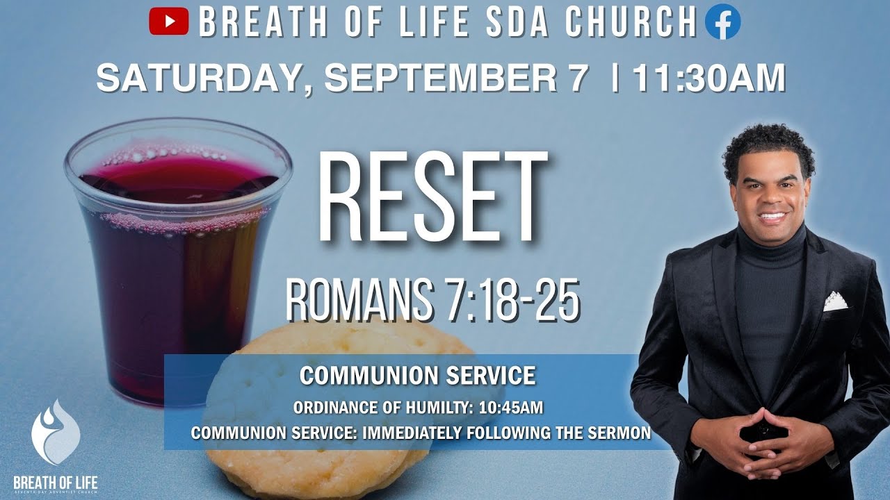 "RESET" I Dr. Colby Matlock I September 7, 2024 - YouTube