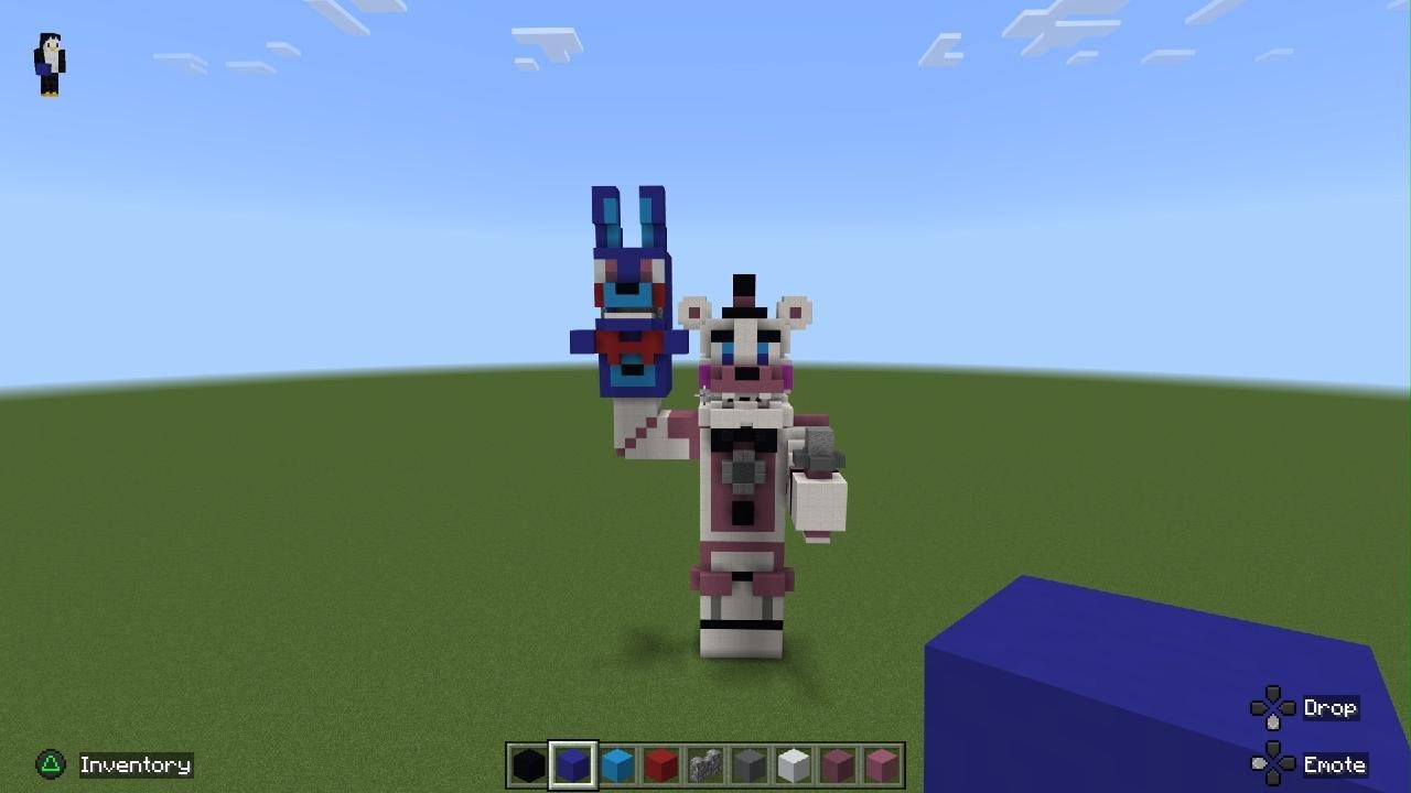 Minecraft funtime freddy (statue world part 1) - YouTube