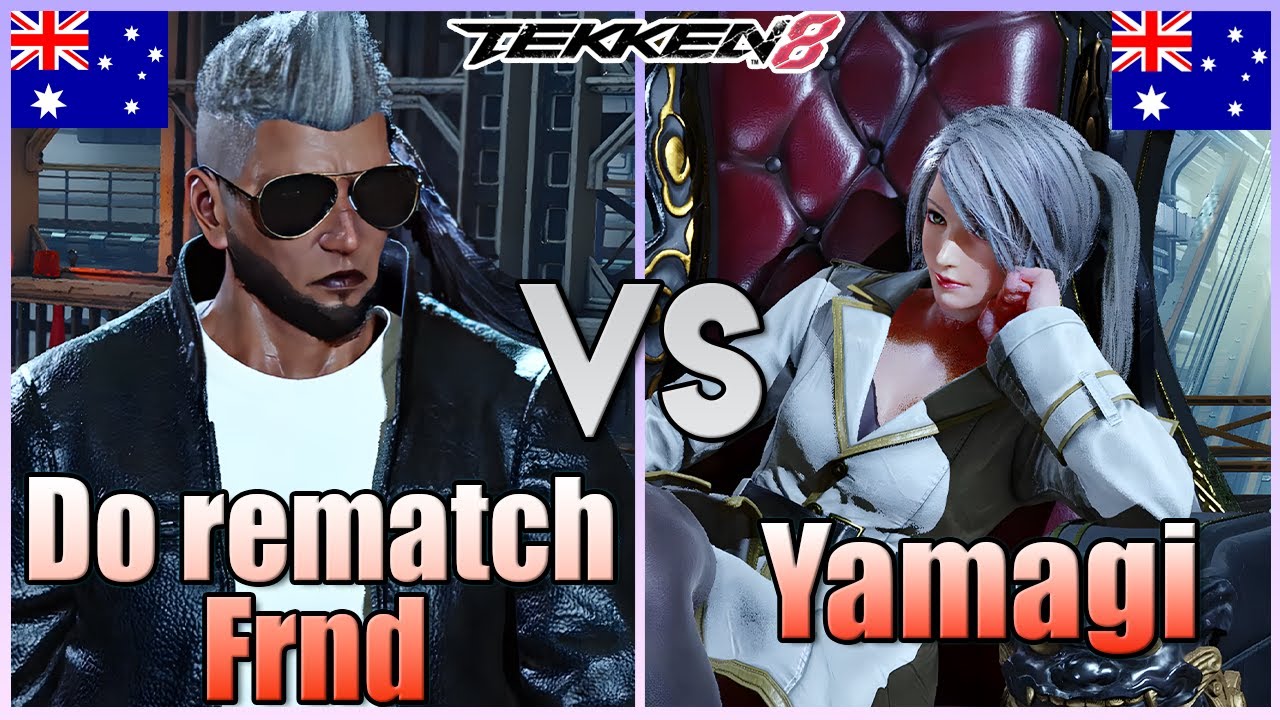 Tekken 8 Do rematch Frnd (Dragunov) Vs YAMAGI (Rank #1 Reina) Player ...
