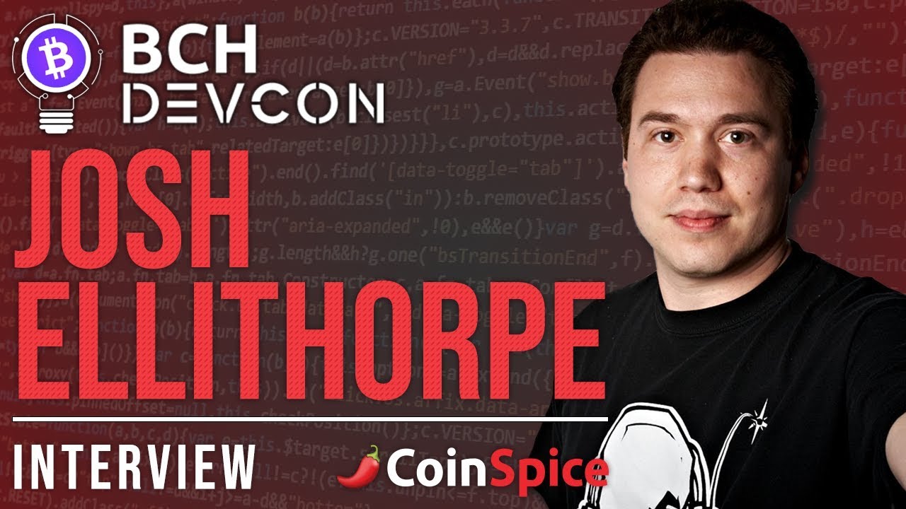 Josh Ellithorpe interview - BCH DEVCON San Francisco 2018 - YouTube