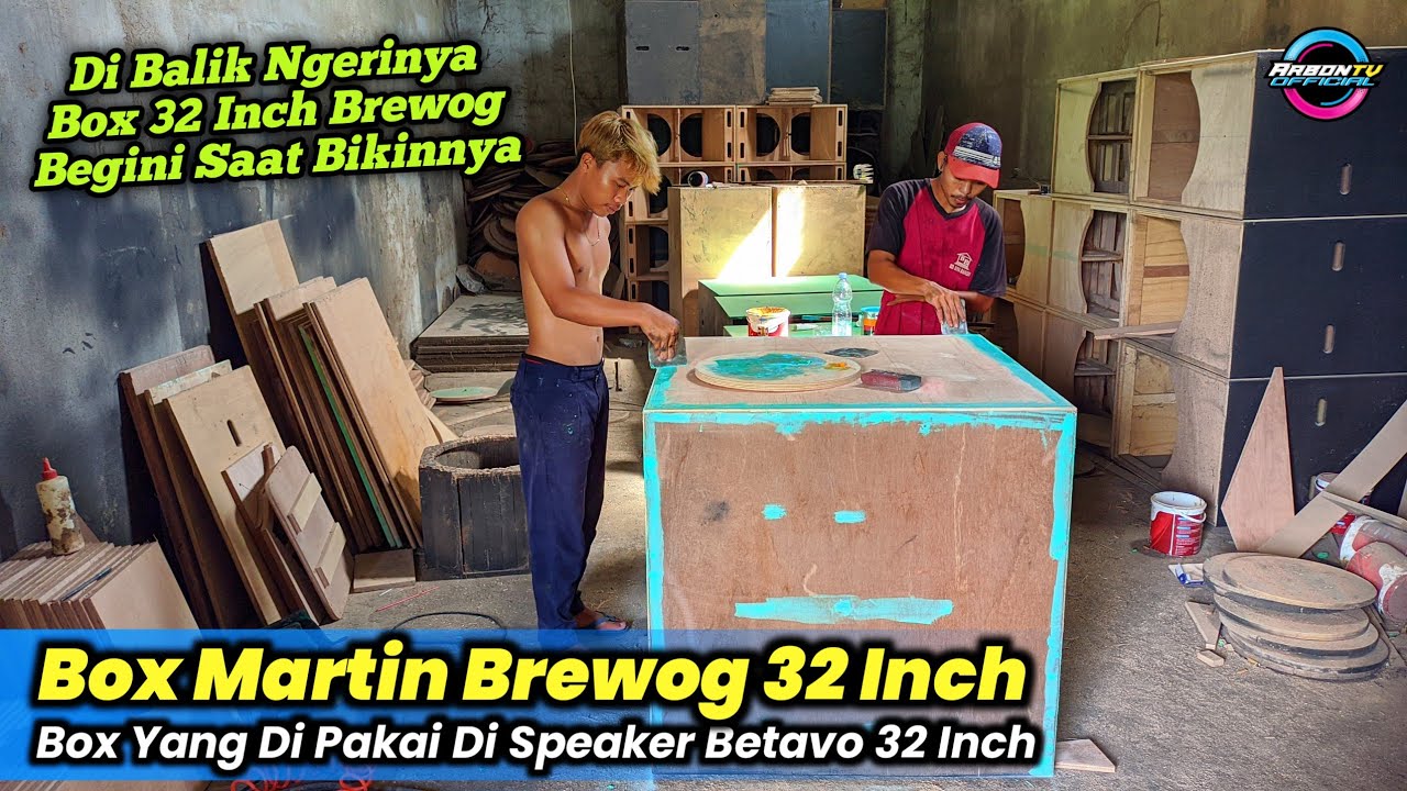 BOX MARTIN 32 INCH BREWOG‼️Sebelum Di Cek Sound Di Ruko - YouTube