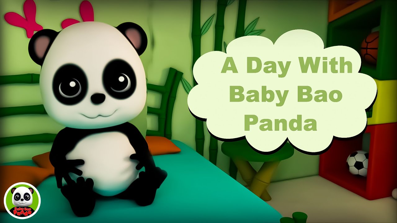 A Day With Baby Bao Panda + More Baby Songs & Kids Rhymes - YouTube
