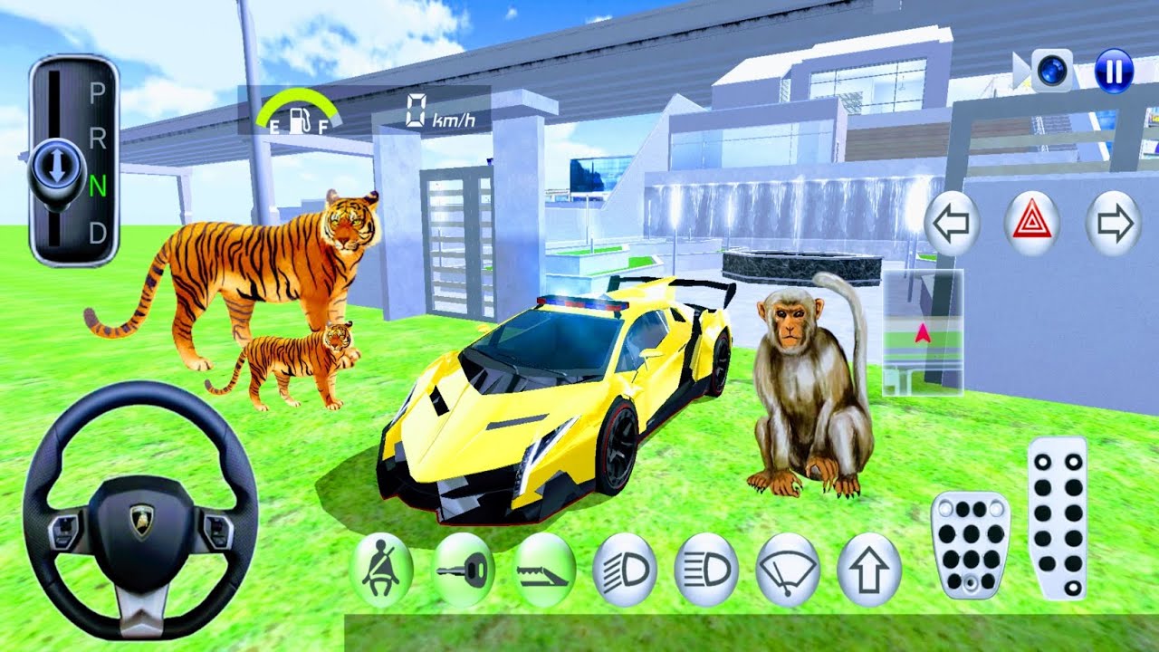 3D Driving Class Simulator On the Road With New Car Android Gameplay ...