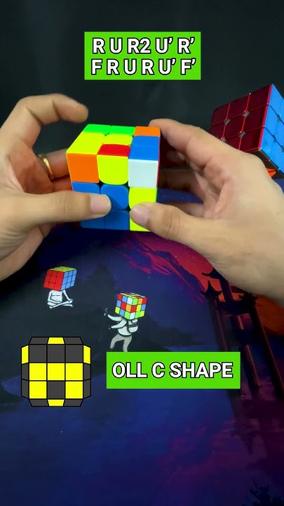 Rubik’s Cube OLL C CASE (18/57) with Fingertricks | Cube speedsolving ...