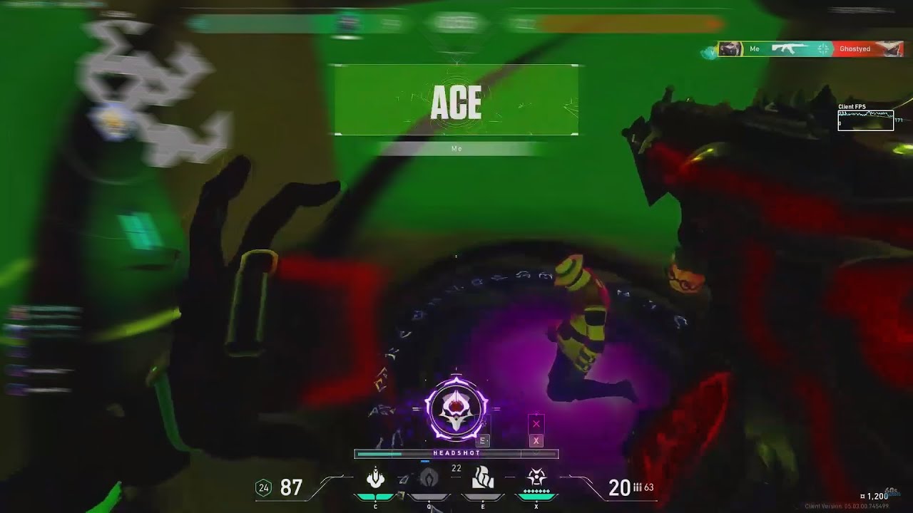 VALORANT - True 1v5 viper ult ace - YouTube