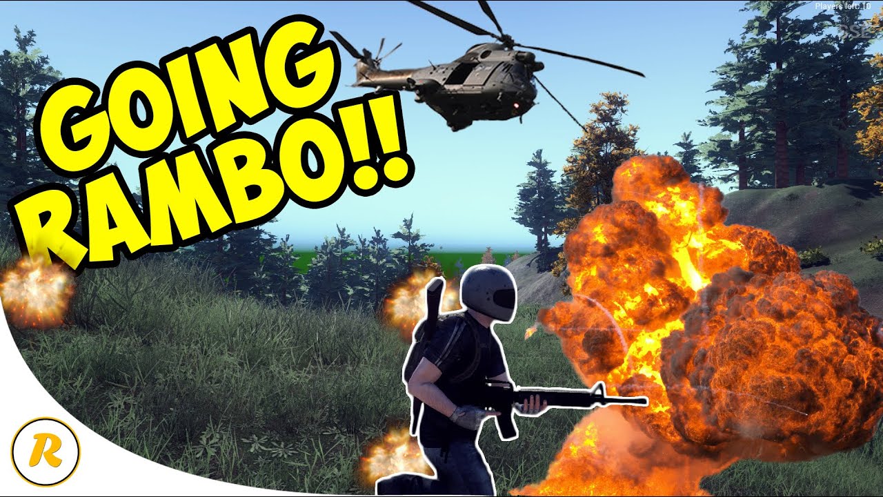GOING RAMBO!! - H1Z1 Battle Royale (King of the Hill) - YouTube