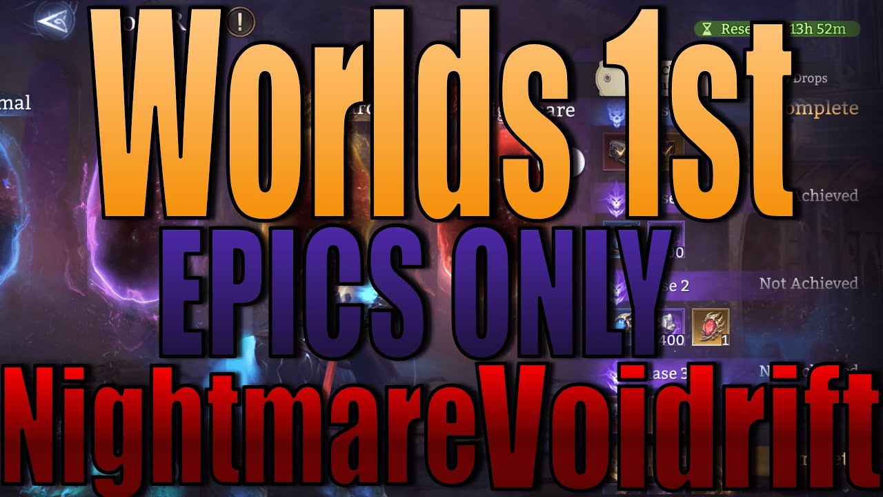 EPIC ONLY NM VOID feat. @Destined_WoR I 2k W-Gold Giveaway I Watcher of ...
