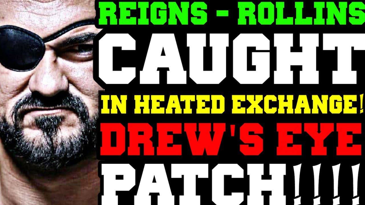 WWE News! Drew McIntyre Wears Eye Patch! Roman Reigns And Seth Rollins ...