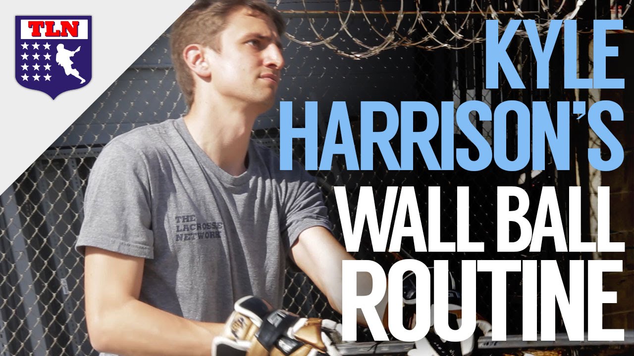 Kyle Harrison's Wallball Routine Performed by Colin | Wall Ball ...