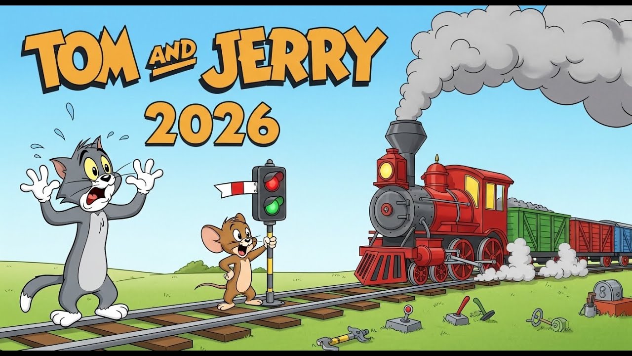 Tom's Terrifying Toy Train Takeover! 😱🚂 Jerry's Epic Revenge | Classic ...