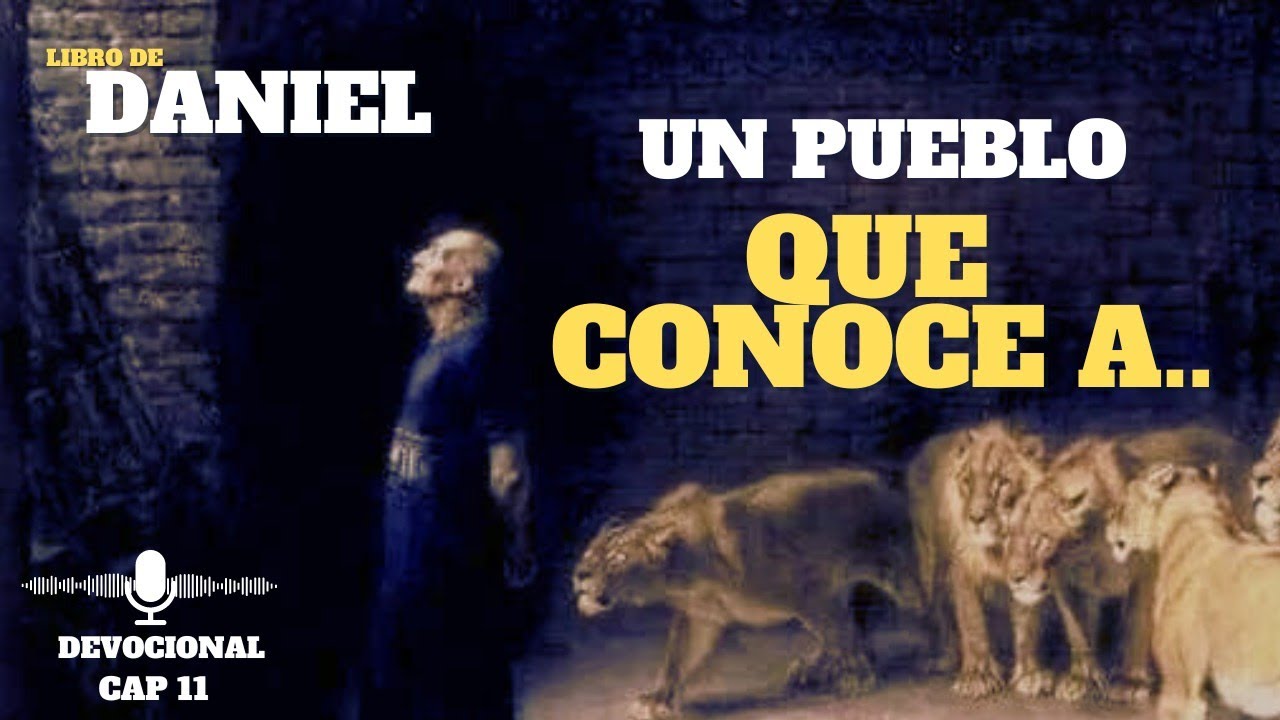 Versiculo de la Biblia Libro de Daniel 11:32 el pueblo que conoce... devocional de hoy - YouTube