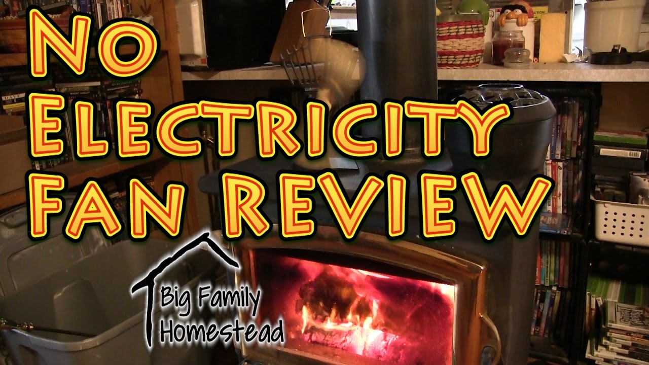 TEG Powered No Electricity FAN ECOFAN - YouTube