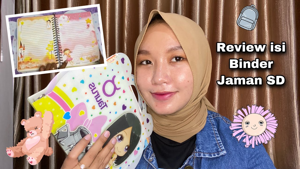 Review isi binder jaman dulu // Nostalgia tahun 90-an (part-1) - YouTube