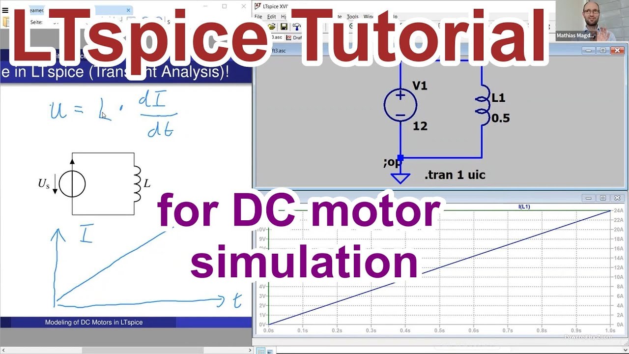 Introduction Into Ltspice Circuit Simulation Using A Simple Dc Motor