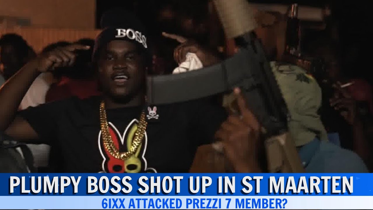 Plumpy Boss Shot Up In St Maarten, Prezzi 7 Gang Leader Artist Attack By 6ix In St Maarten? 😳 ...