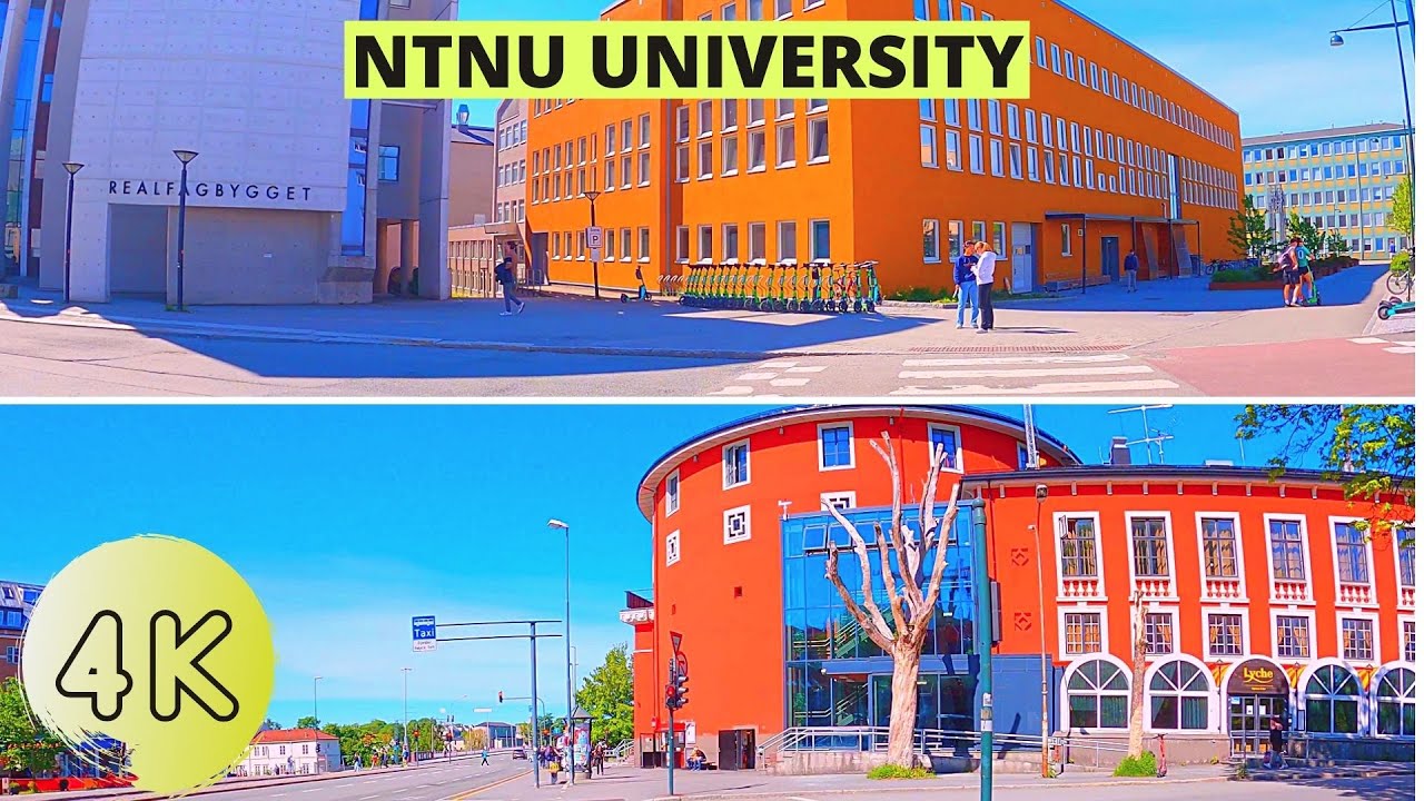 【4K】Taking A Walk From Studentersamfundet To NTNU- University (Norway ...