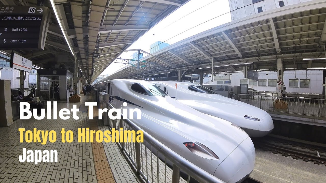 Japan's Bullet Train | Tokyo to Hiroshima | Shinkansen - YouTube