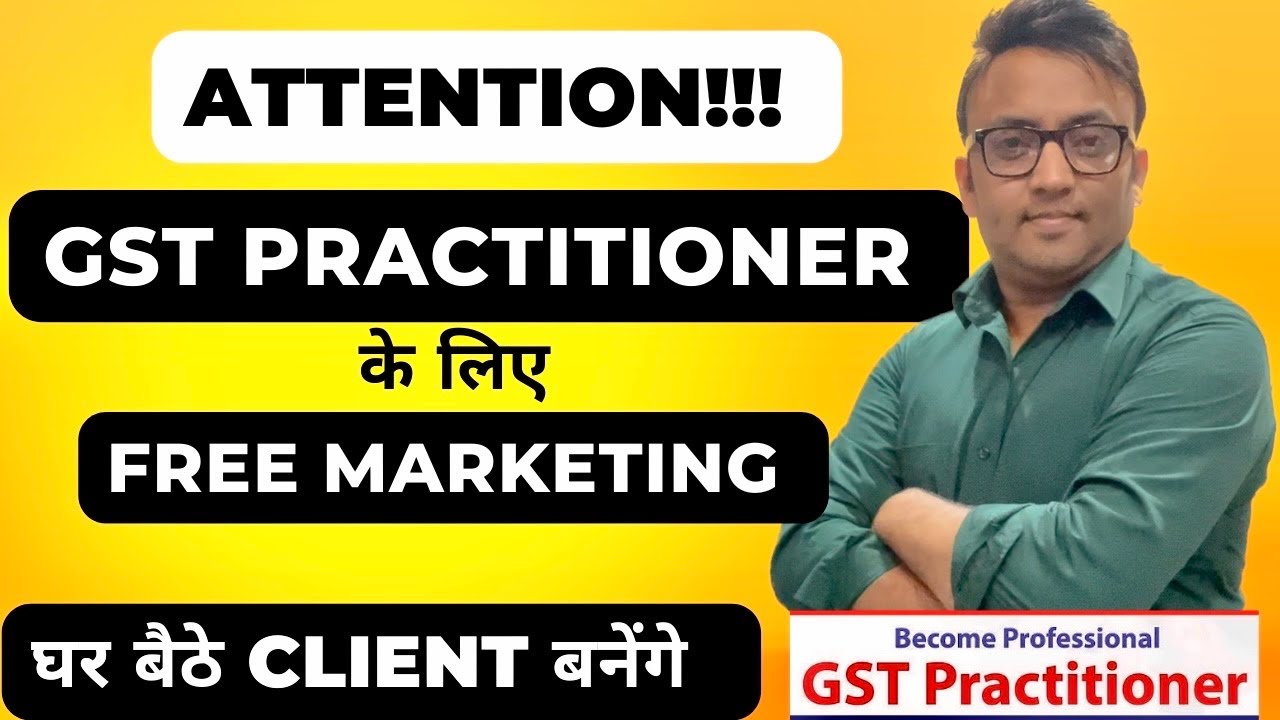 GST Practitioners | Tax Consultant Marketing Tricks #taxconsultant ...