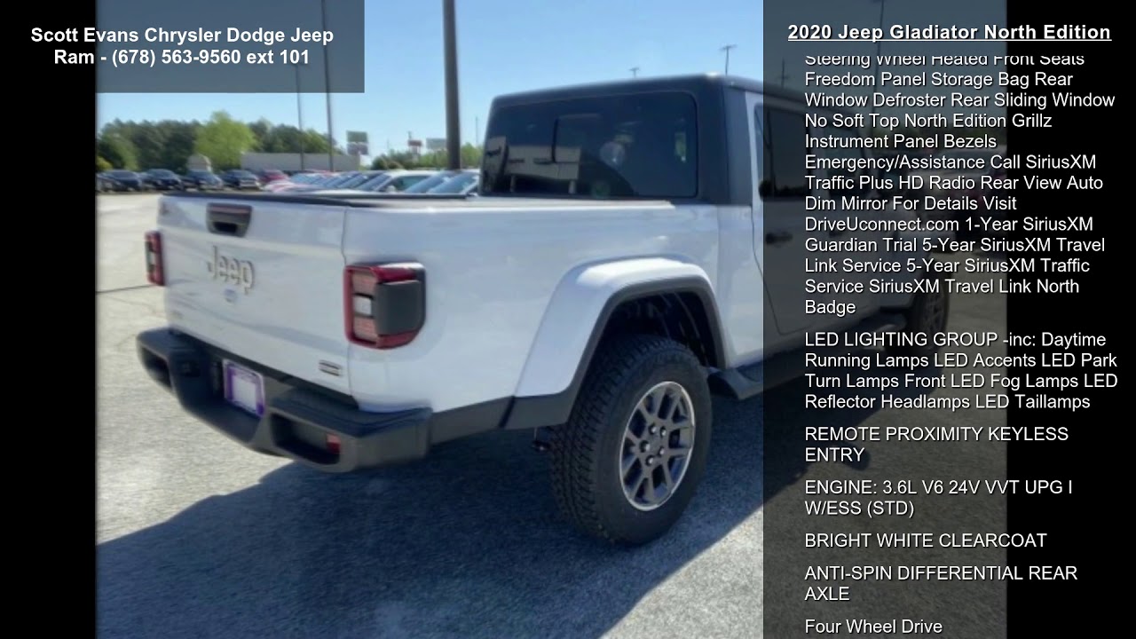 2020 Jeep Gladiator North Edition - YouTube
