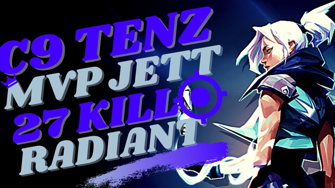 C9 TENZ PLAYS MVP JETT IN A CLOSE GAME WITH C9 MITCH AND VICE ...