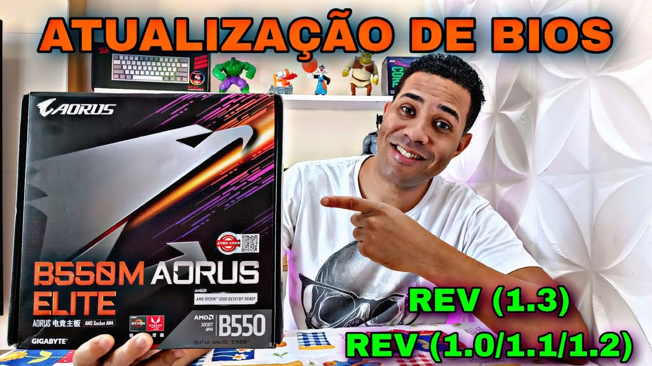 COMO ATUALIZAR BIOS DA PLACA MÃE B550m AORUS ELITE ! TODAS REV (1.3) (1 ... COMO ATUALIZAR BIOS DA PLACA MÃE B550m AORUS ELITE ! TODAS REV (1.3) (1 ...