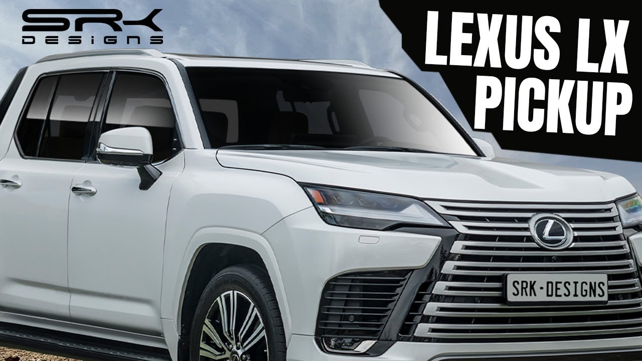 2023 Lexus LX 600 Pickup Concept - Luxury ride to your farm | SRK ...