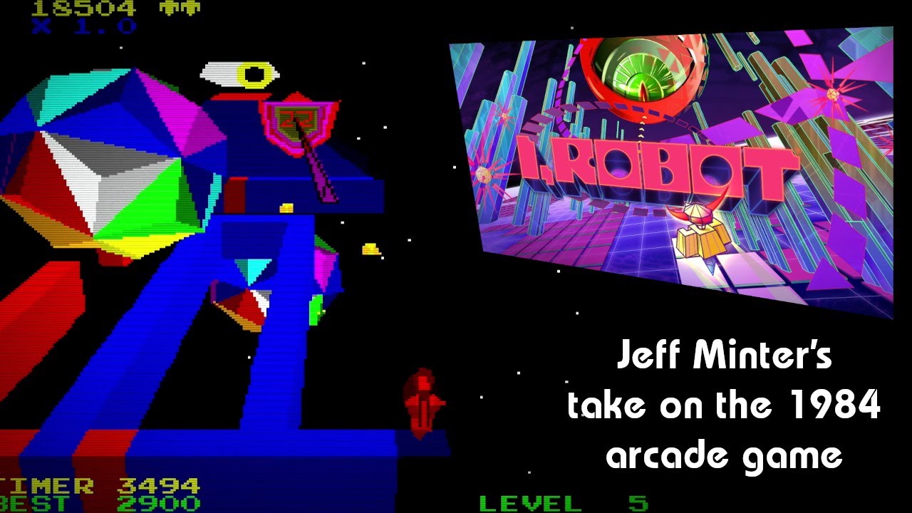 Atari Reboots I,Robot With Jeff Minter - YouTube