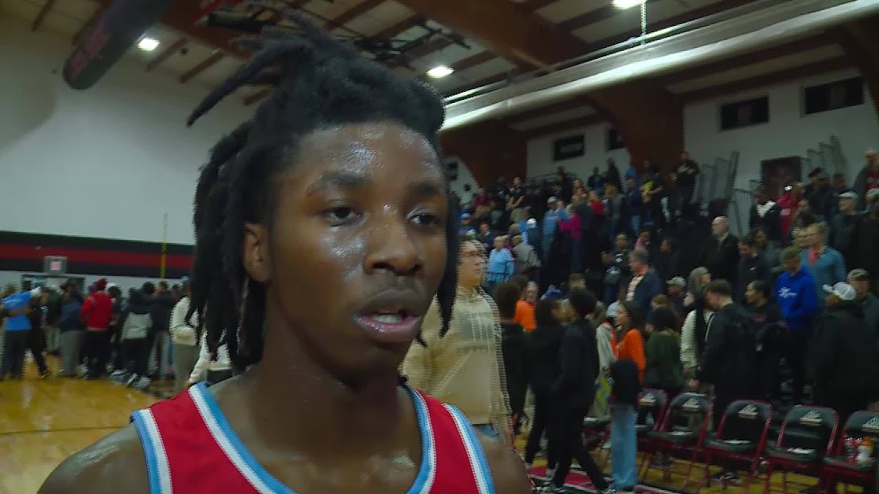 Wayne's Jevon Lewis Jr. postgame interview 1/26/2024 - YouTube