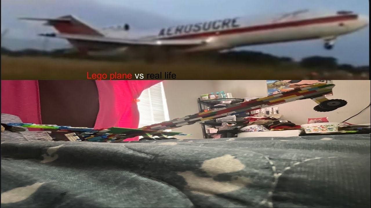 Aerusucre flight 157 crash Lego plane vs real life - YouTube