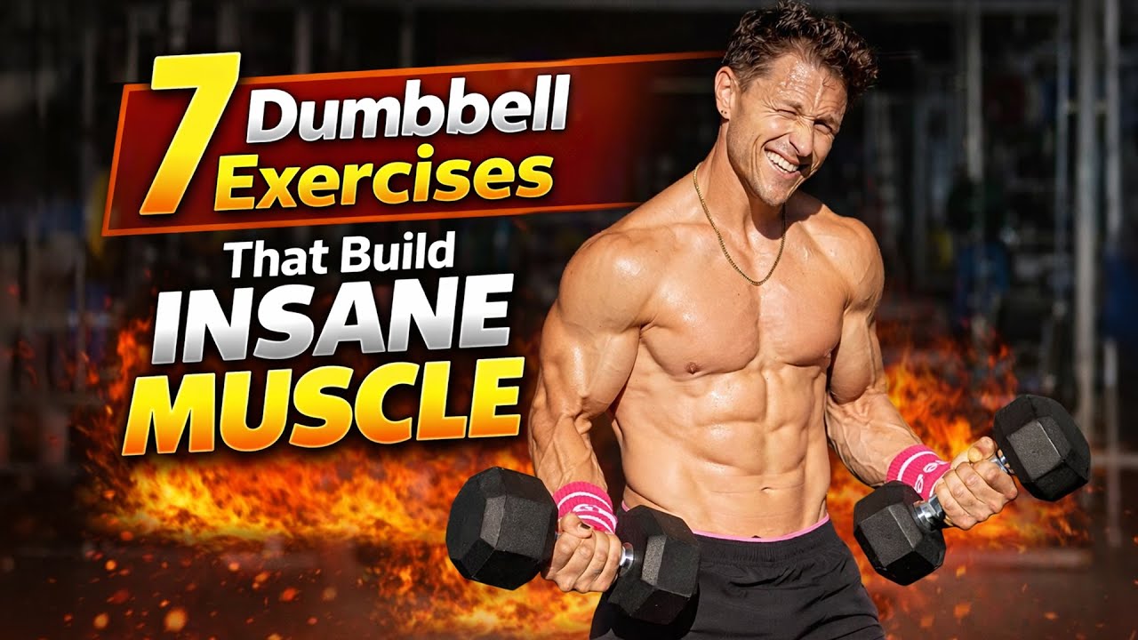 7 Dumbbell Exercises That Build Insane Muscle - YouTube
