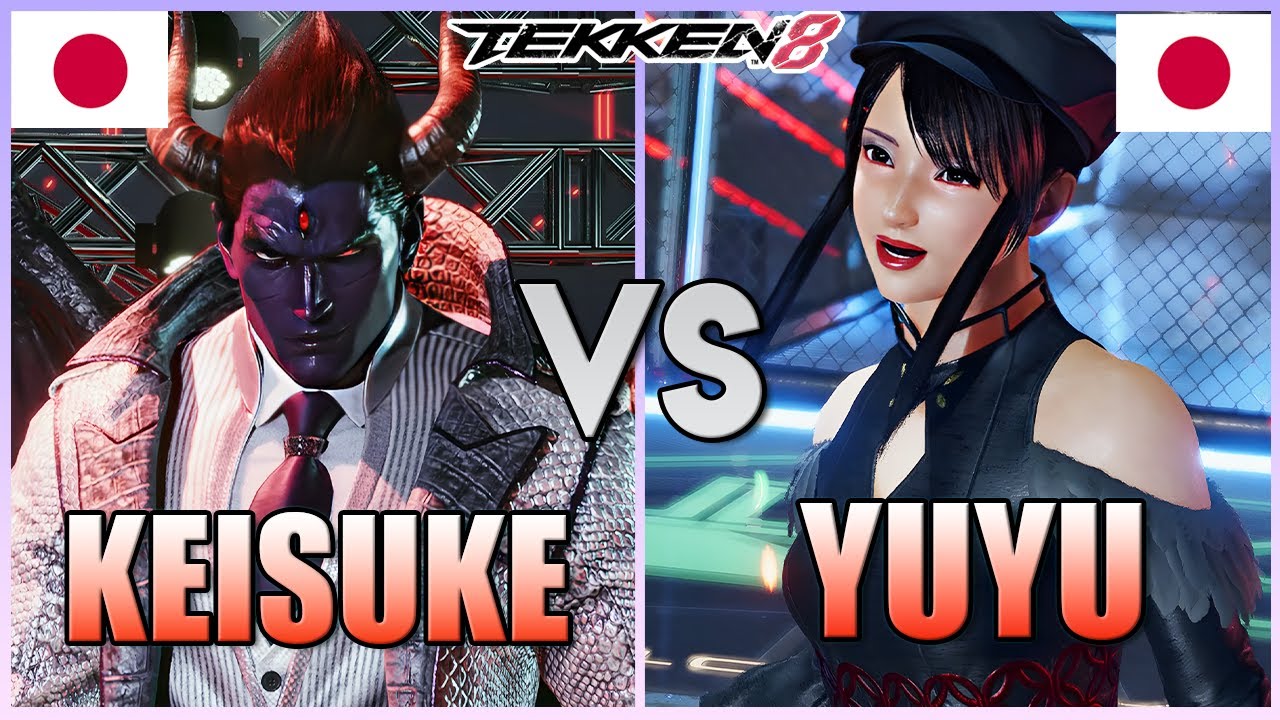 Tekken 8 KEISUKE (Rank #1 Kazuya) Vs YUYU (Xiaoyu) High Level Matches ...