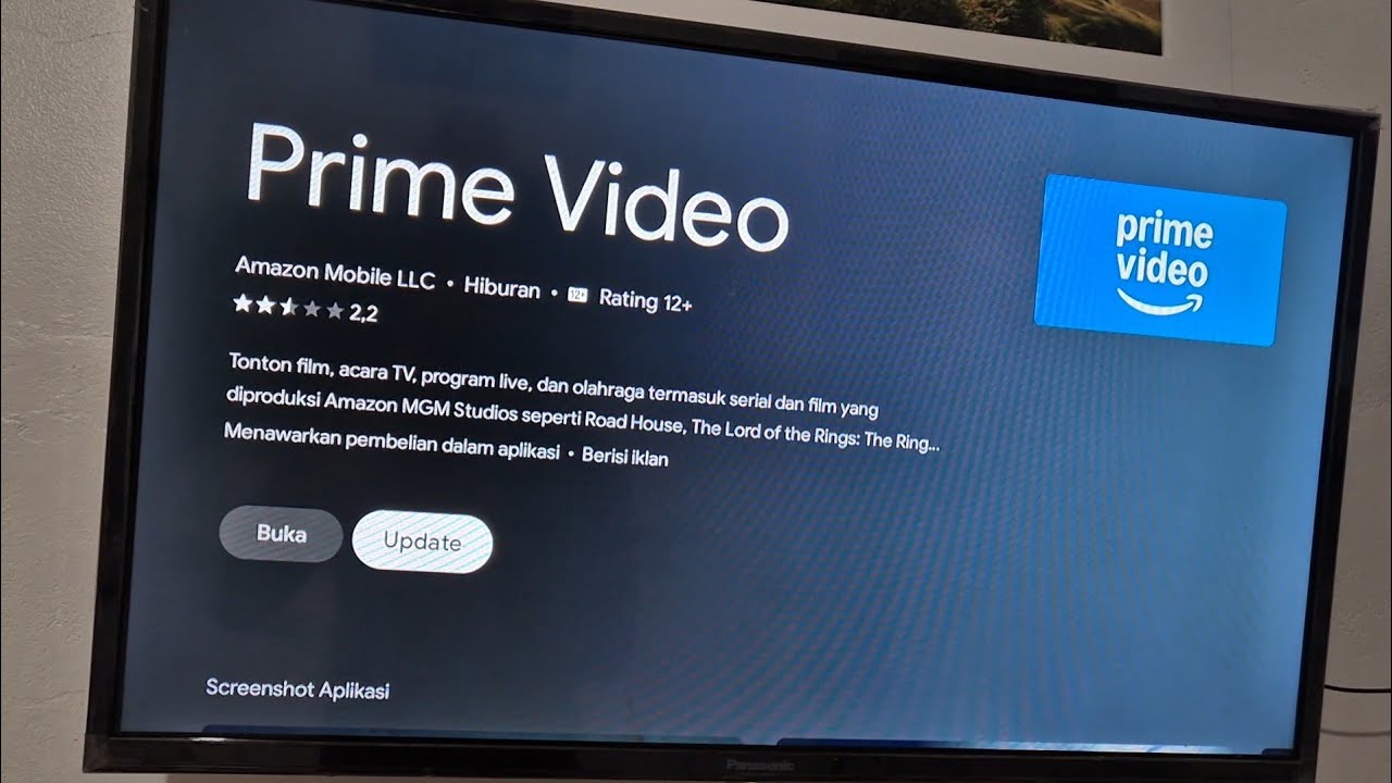 Cara Upgrade Prime Video Di Tv Android - YouTube
