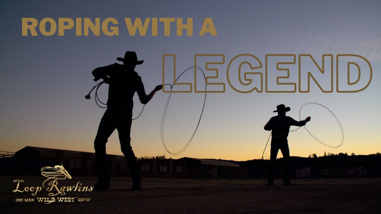 Trick Roping with a Legend (ft. the last real cowboy) - YouTube