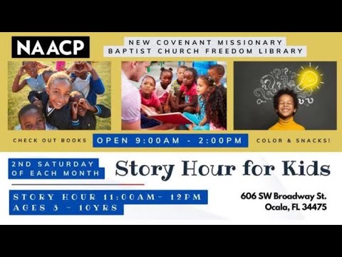 NCMBC Freedom Library - Story time read aloud - Black Boy Black Boy ...