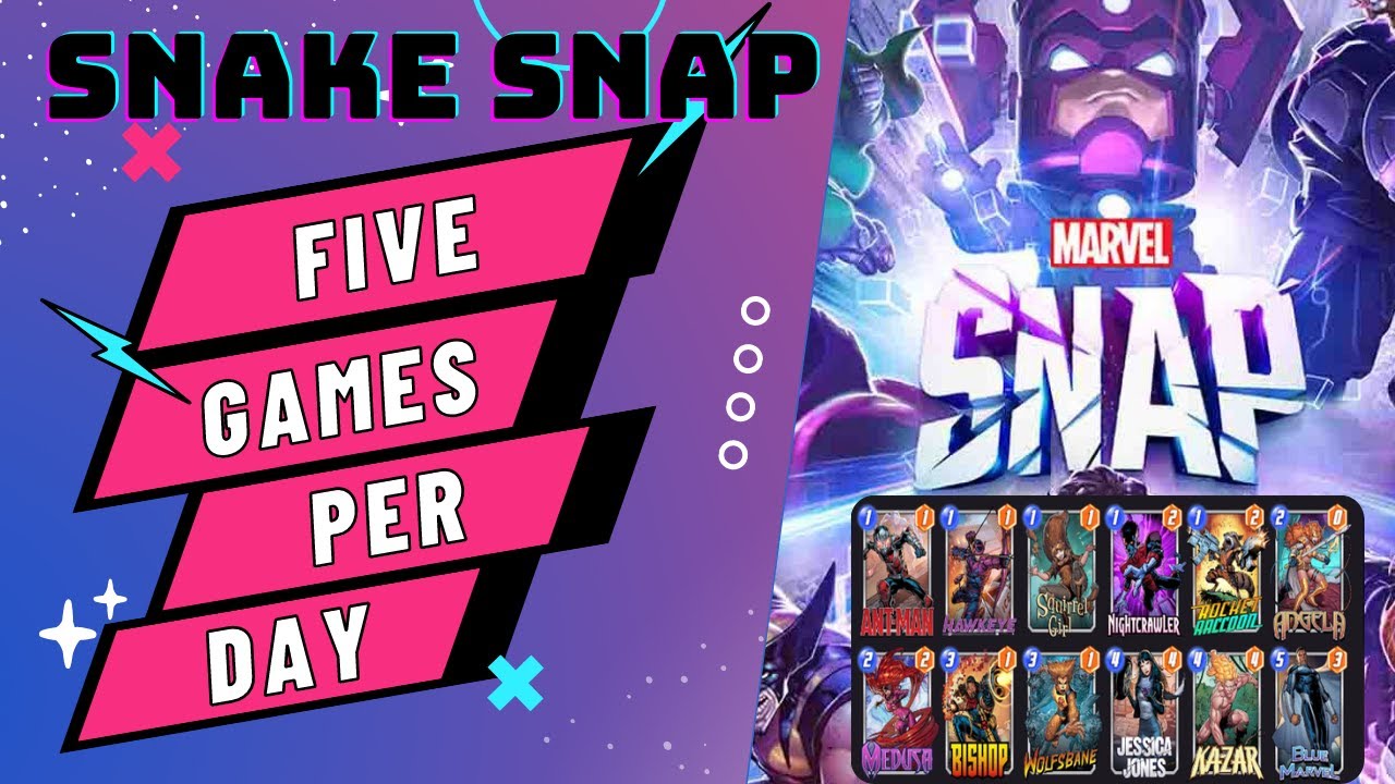 MARVEL SNAP (5 GAMES PER DAY) - YouTube