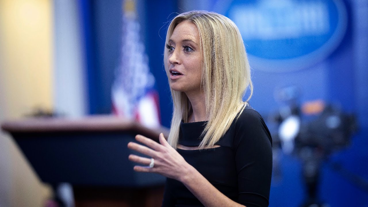 WATCH: White House Press Secretary Kayleigh McEnany holds her first ...