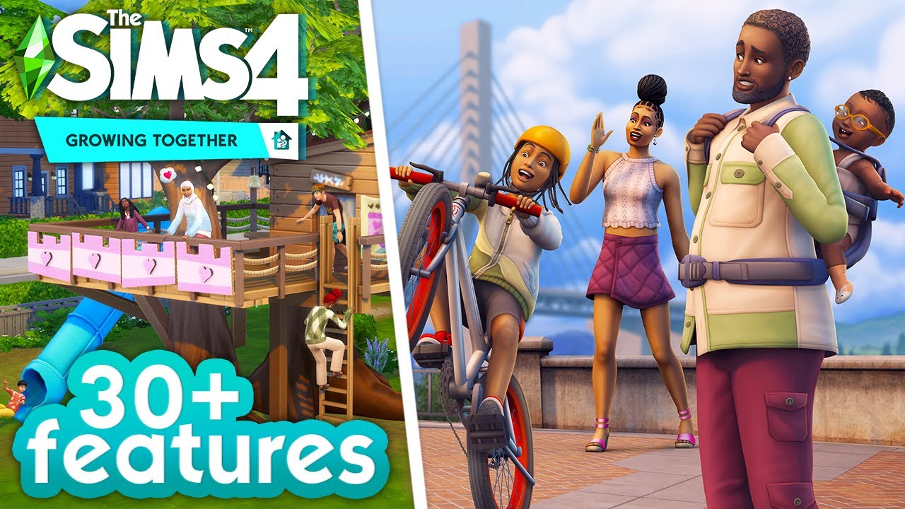 30+ features coming with the sims 4 growing together🏡 - YouTube