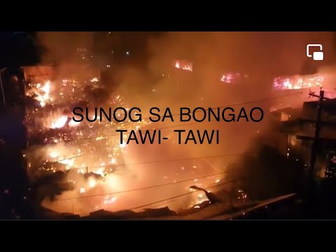 Fire Incident in Bongao Tawi-Tawi | South Pole Public Market ...