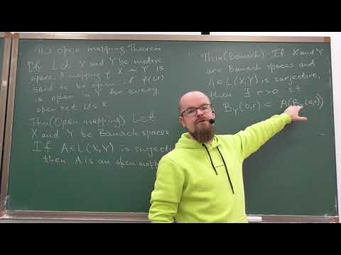Open mapping, inverse mapping and closed graph theorems - YouTube