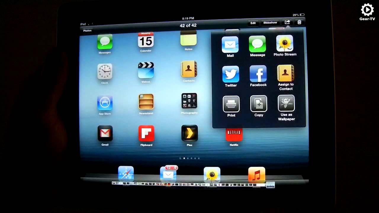 How To Take a Screen Shot on an iPad - YouTube
