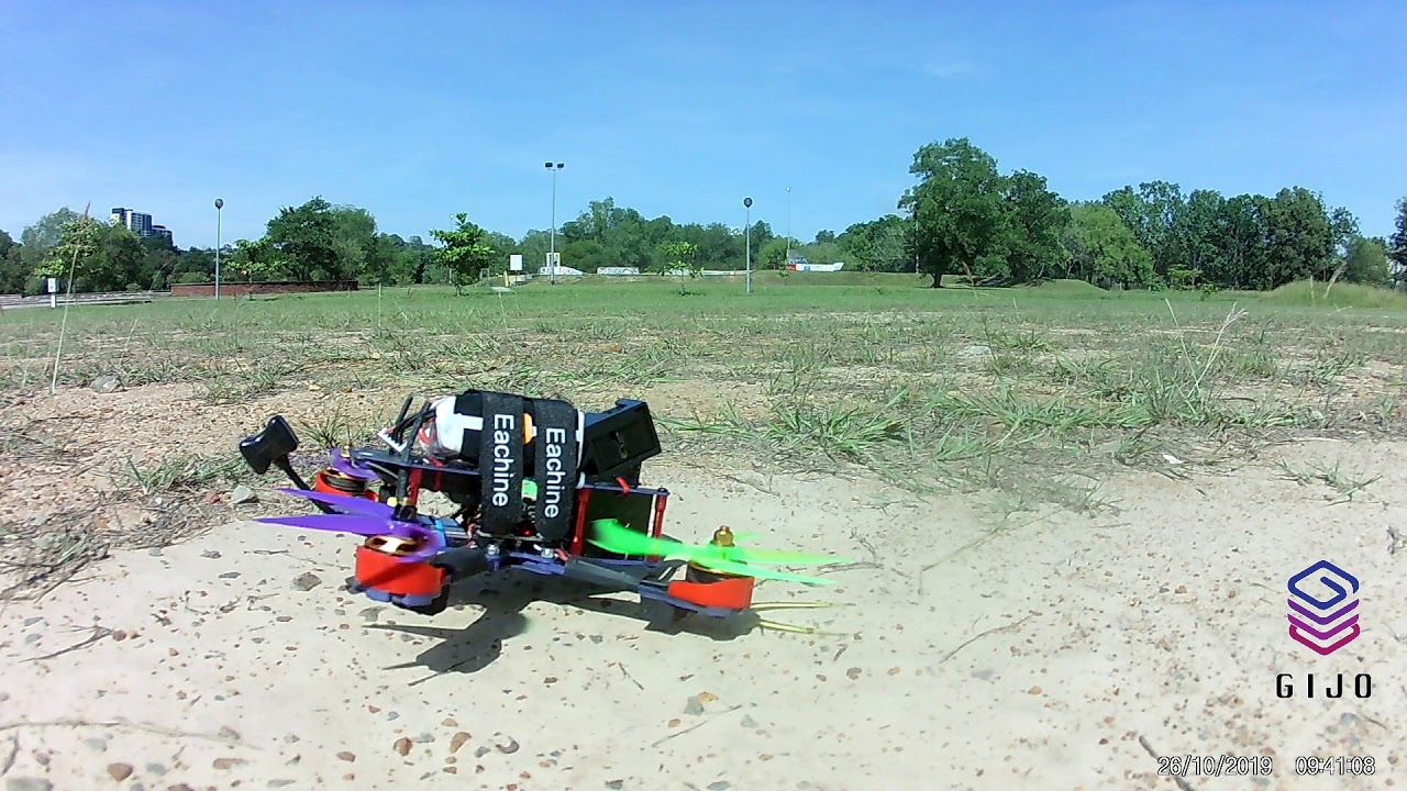 Custom X220 220mm FPV Race Quad RTF Ready To Fly - YouTube