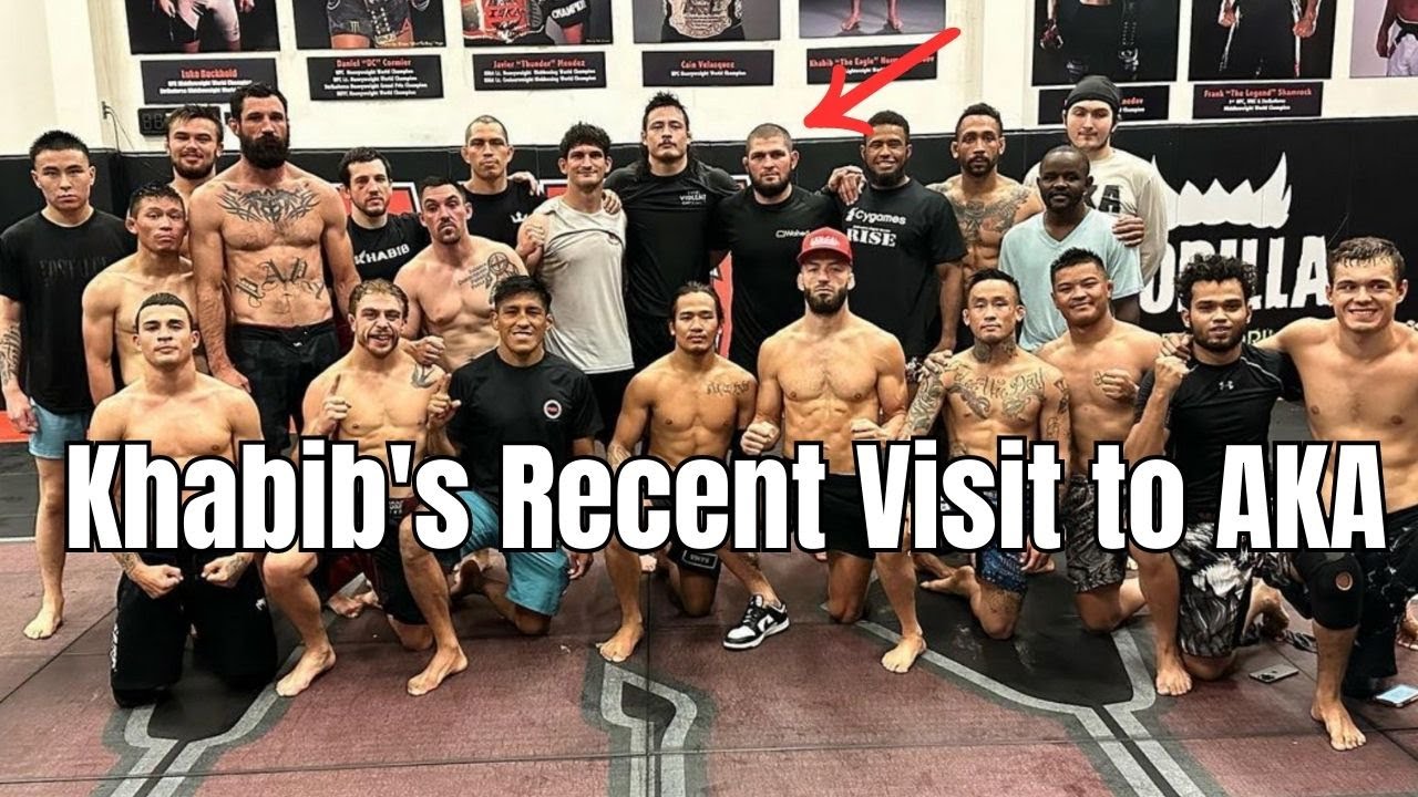 Khabib's Recent Visit to AKA - Javier Mendez Discussion - YouTube