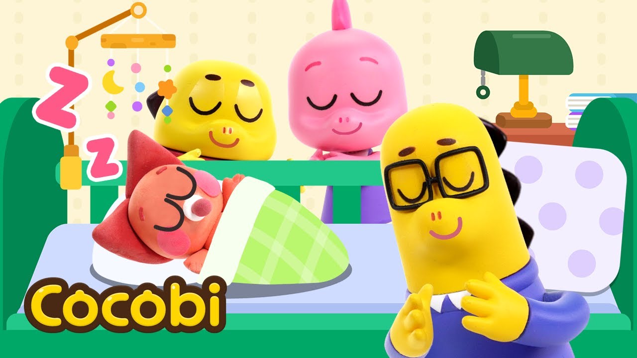Shh... Let’s Be Quiet and Go to Sleep🤫Songs for Kids | Cocobi - YouTube