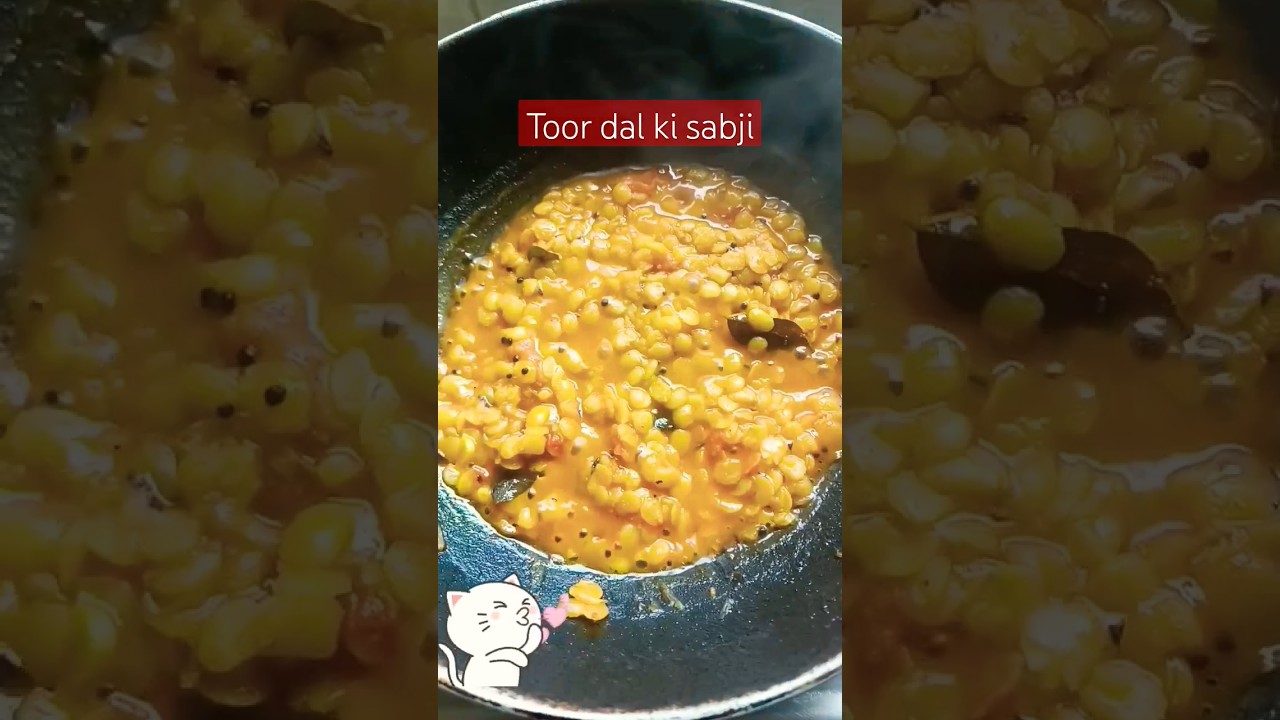 toor dal sabji #तूर दाल ची भाजी#newrecipe #cooking #food #song - YouTube