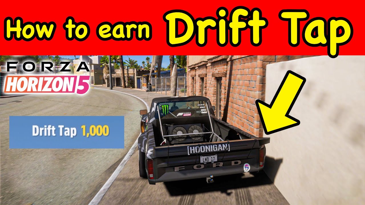 How to earn Drift Tap Skill in Forza Horizon 5 - YouTube