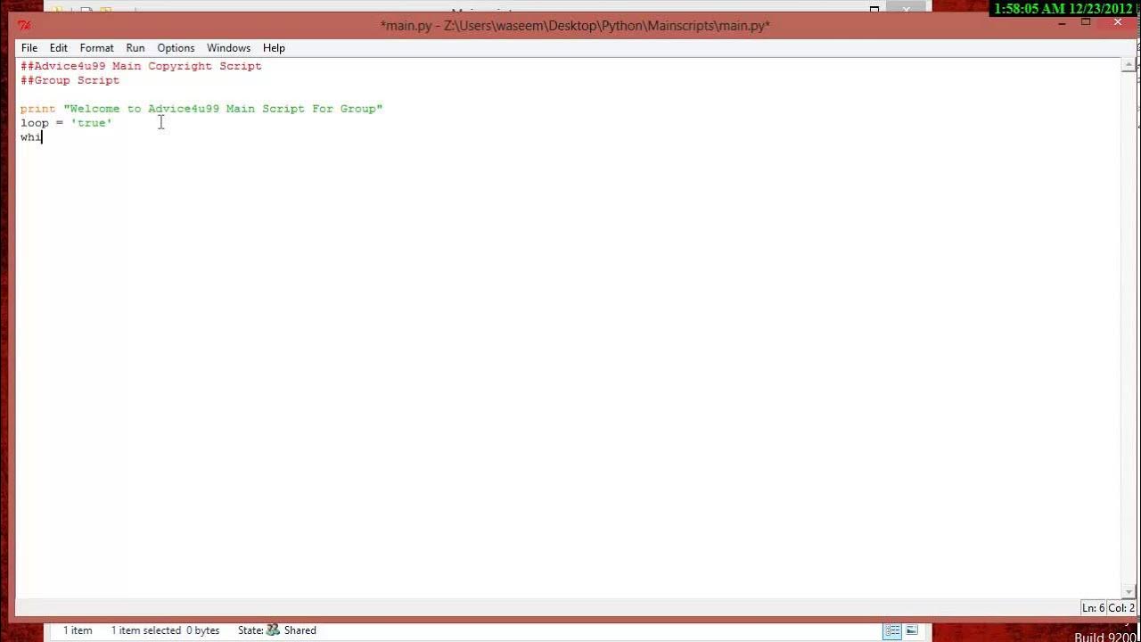 Basic Python Login Script - YouTube