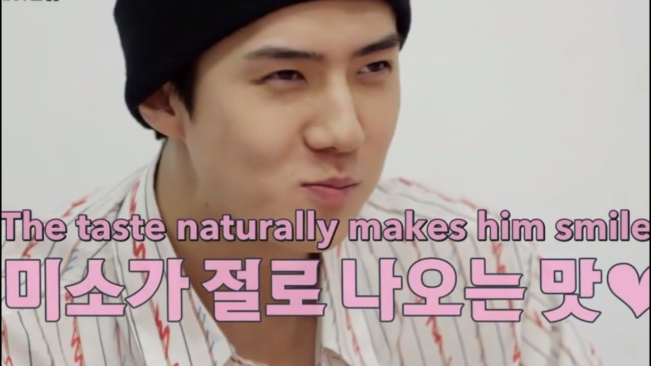 EXO EATING COMPILATION PART 2 (Travel the world on EXO's Ladder) - YouTube