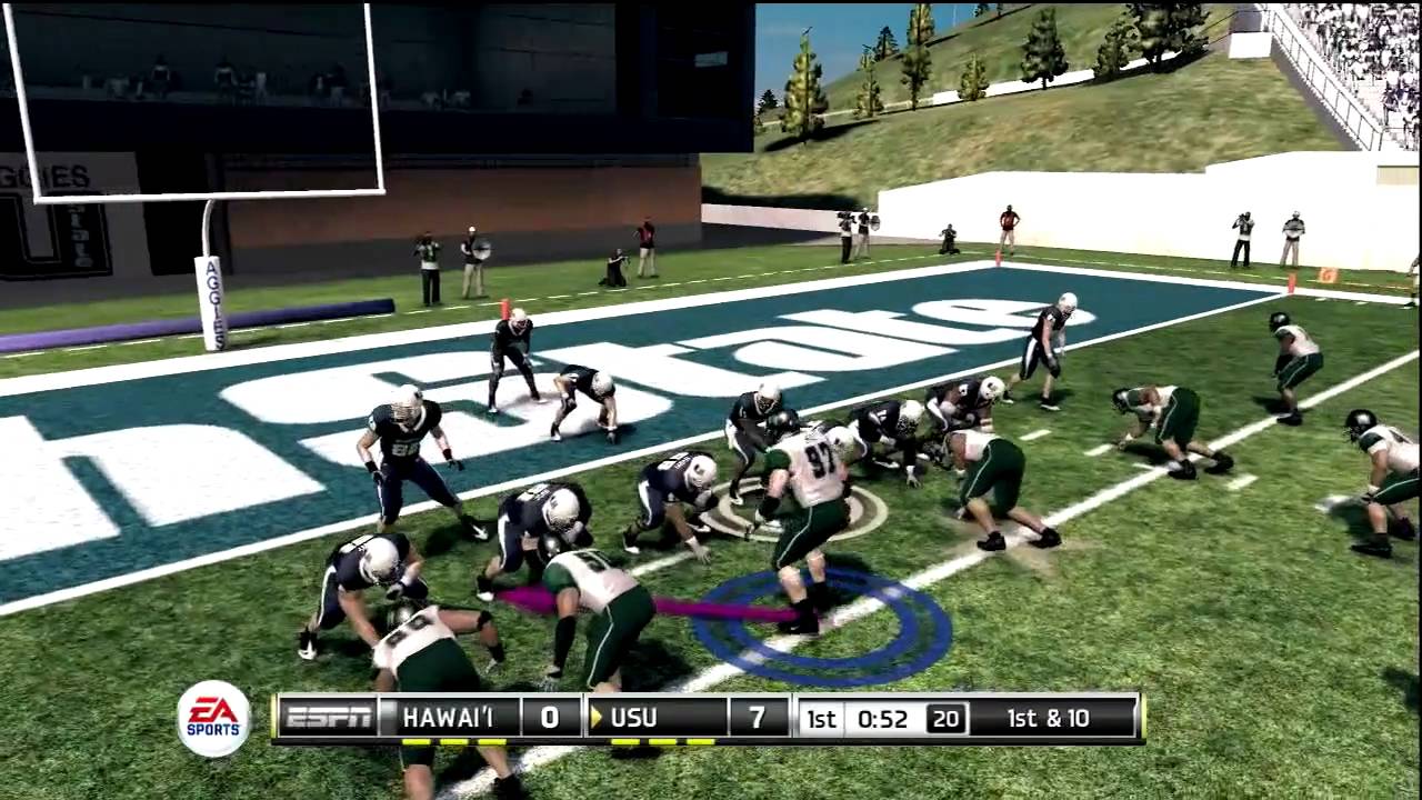 NCAA Football 2011 Road to Glory - Freshman Year Week 7 - YouTube